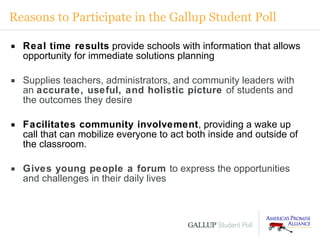 Gallup Student Poll Presentation Maine | PPT