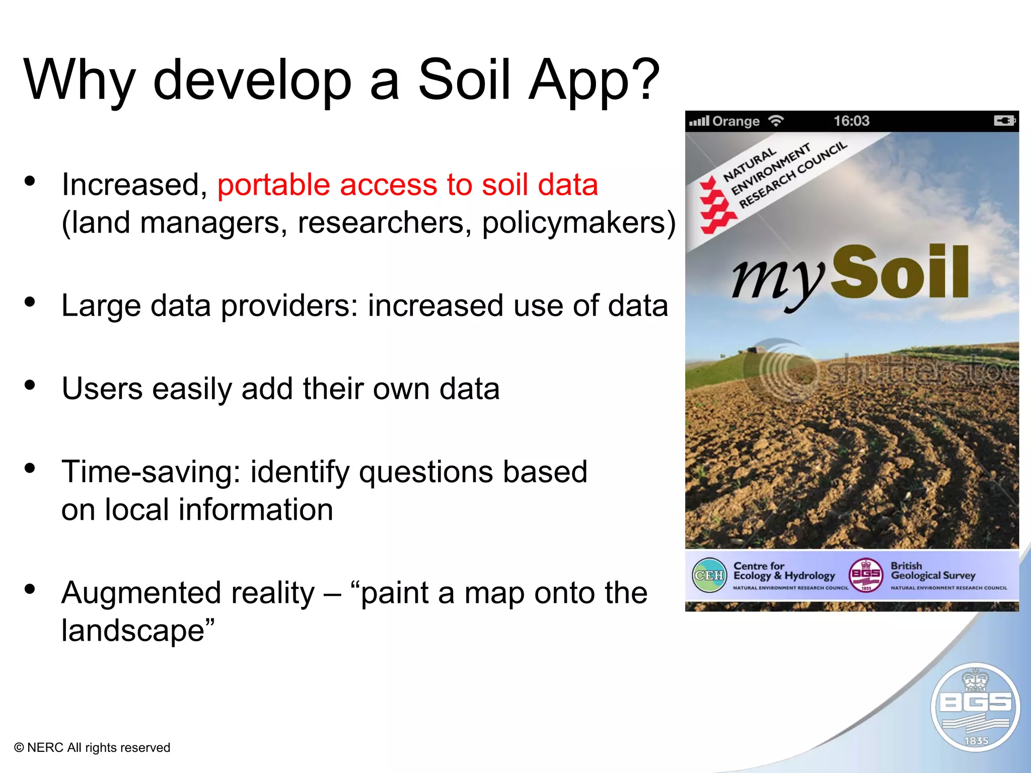 The collaborative Soil App and advances in augmented reality ...