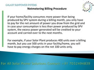 solar net-metering system | PPTX