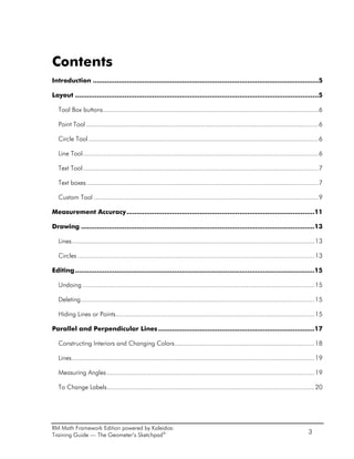 Gsp training guide | PDF