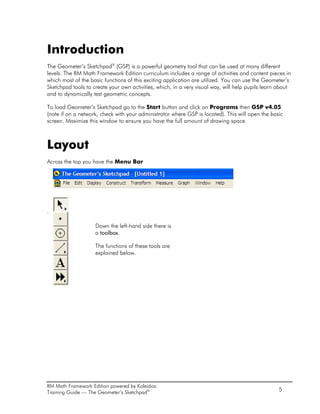 Gsp training guide | PDF