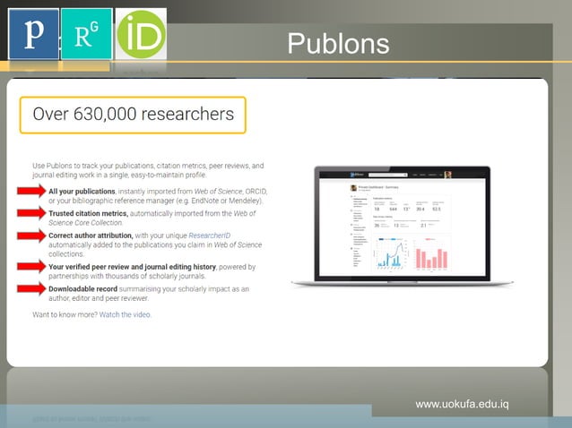 Digital Identity for Researcher | PPT