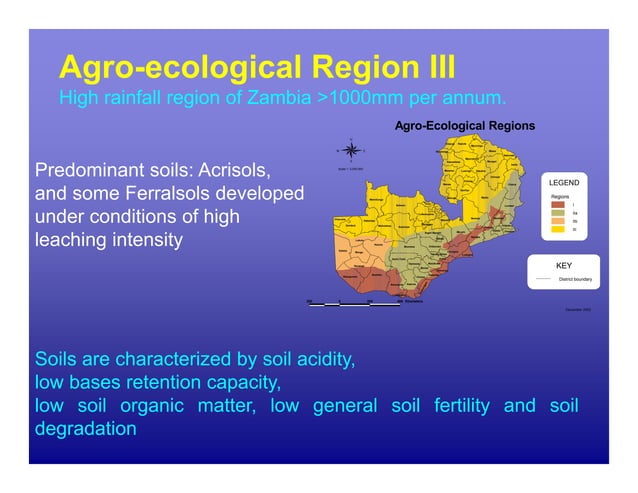 Status, priorities and needs for sustainable soil management in Zambia ...