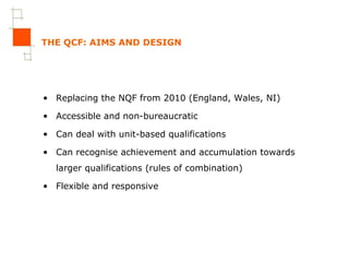 Gold Standard, the QCF, ASET and more | PPT