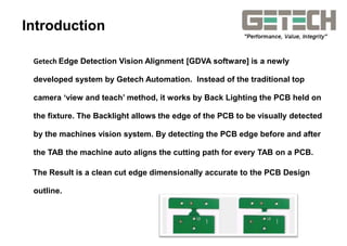 GSR Edge Detection Vision and Routing Process | PPTX