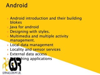 Gsr software and bpo pvt.ltd. | PPTX | Web Development | Internet