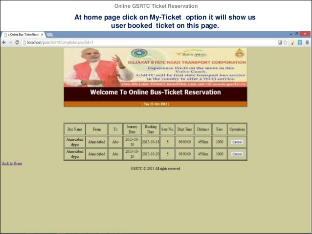 Online Bus ticket reservation Online Bus ticket reservation