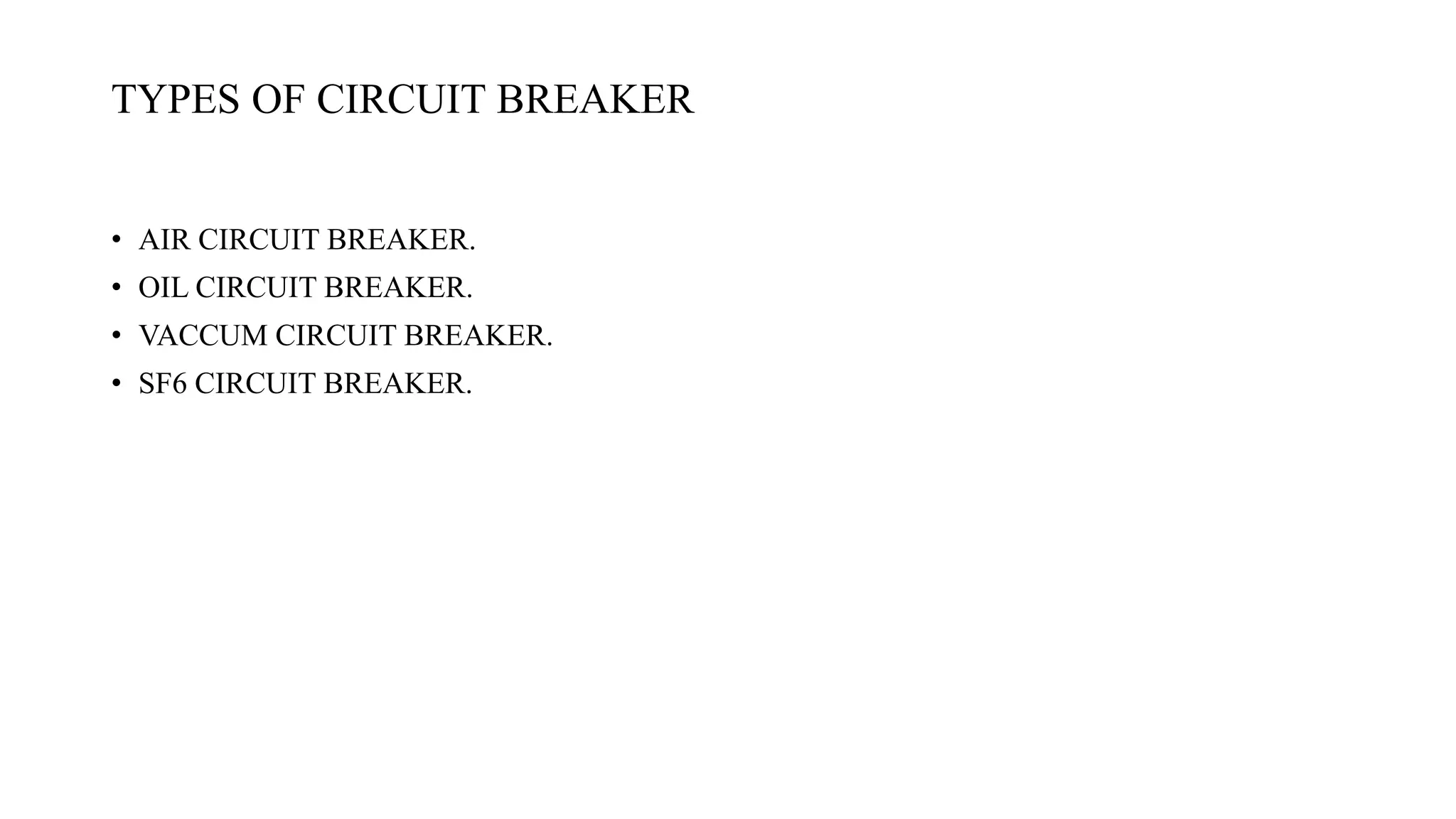 CIRCUIT BREAKER ON GSS | PPTX
