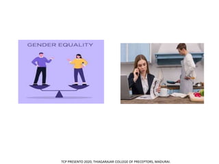 GENDER ISSUES IN DIVERSE CULTURAL CONSTRAINTS | PPTX