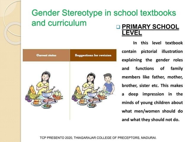 GENDER AND SCHOOL CURRICULUM | PPTX