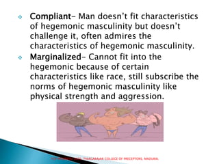 GENDER, SEX, SEXUALITY, PATRIARCHY, MASCULINITY AND FEMINISM | PPTX