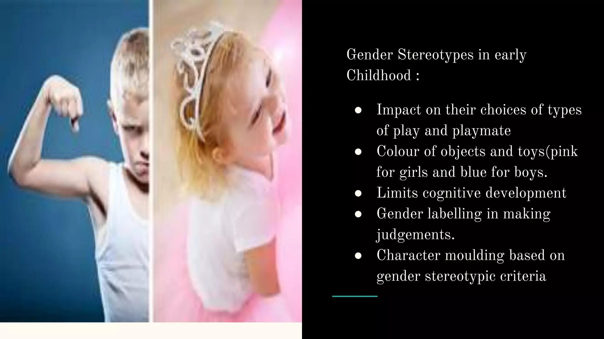 GENDER STEREOTYPES AND GENDER ROLES | PPTX