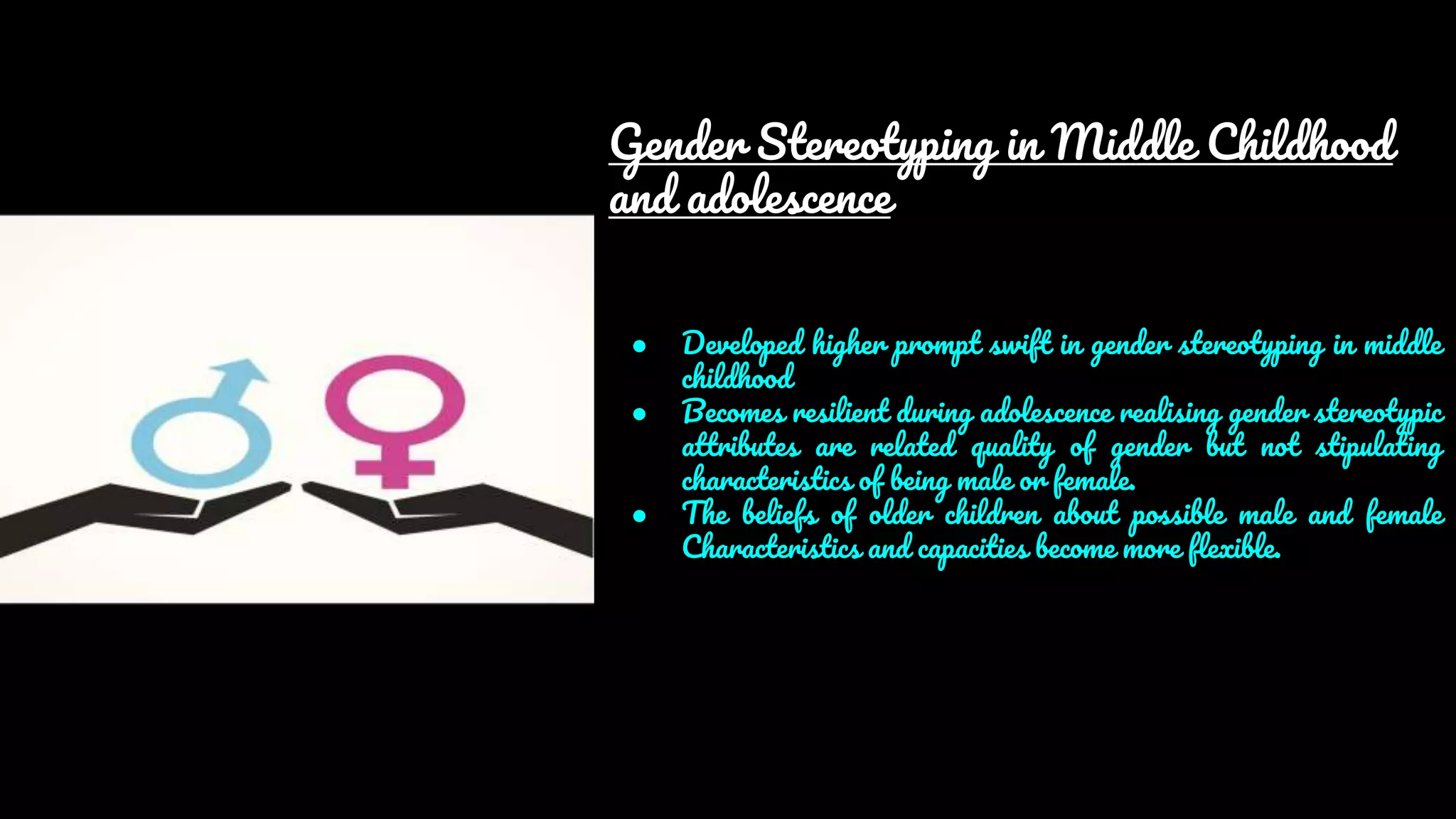 GENDER STEREOTYPES AND GENDER ROLES | PPTX