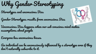 GENDER STEREOTYPES AND GENDER ROLES | PPTX
