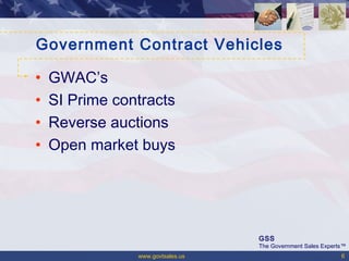 Government Sales Success Fundamentals | PPT