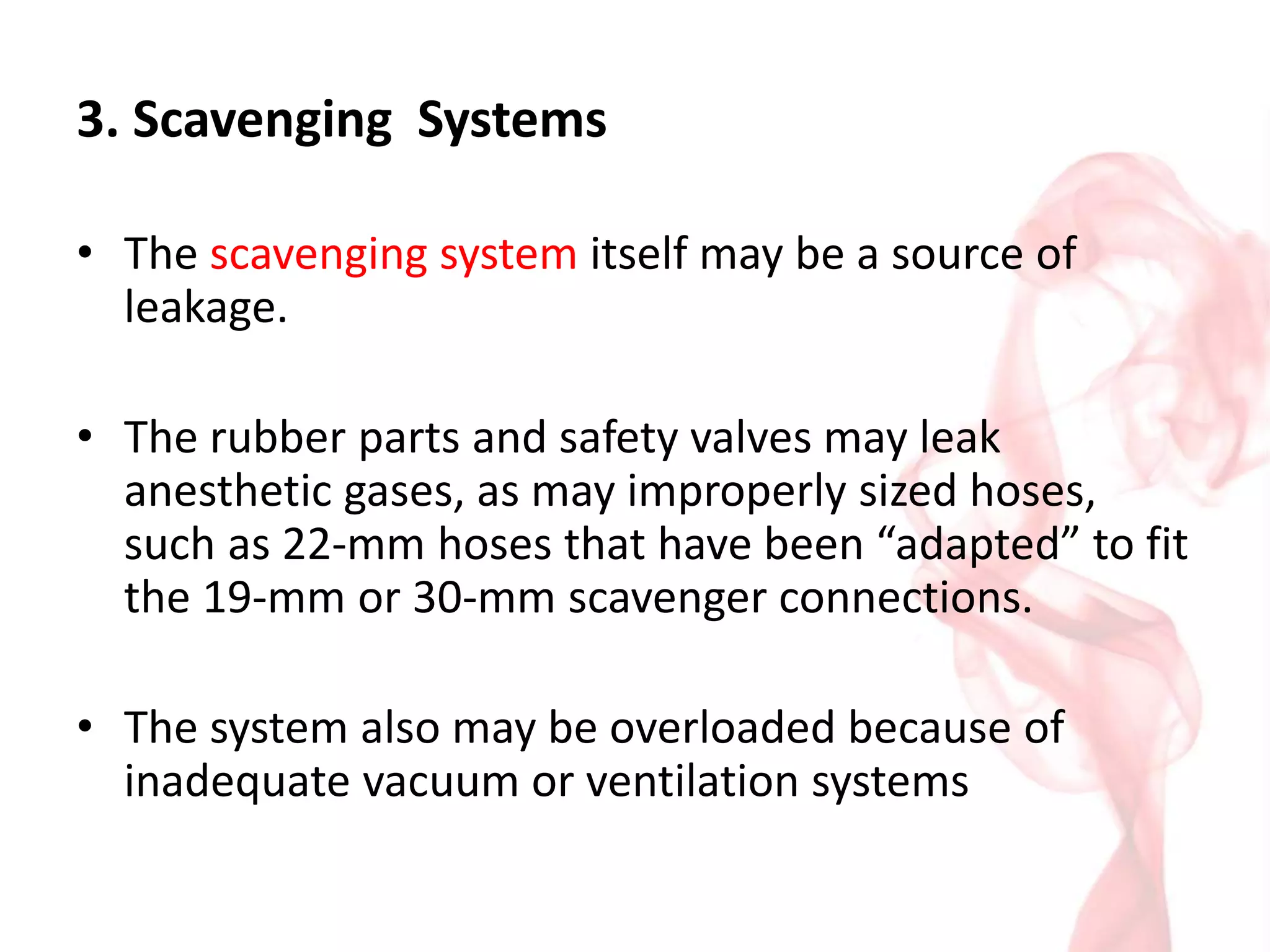 scavenging system and hazards | PPTX