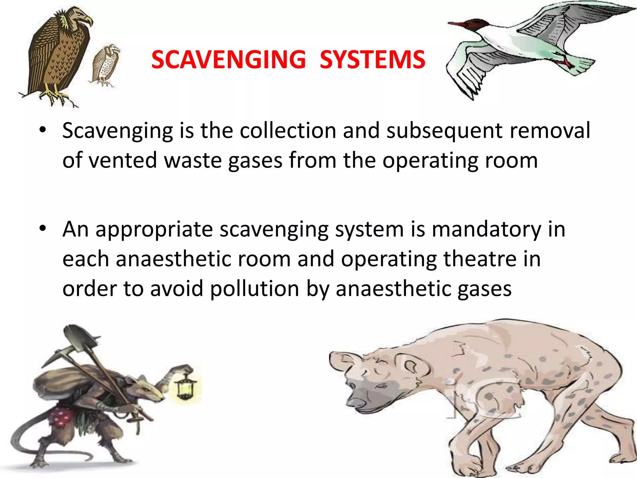 scavenging system and hazards | PPTX