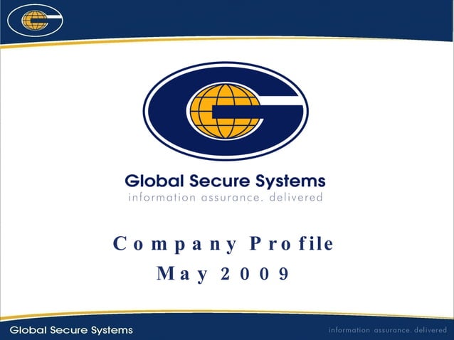 Gss Company Profile | PPT | Computing | Technology & Computing