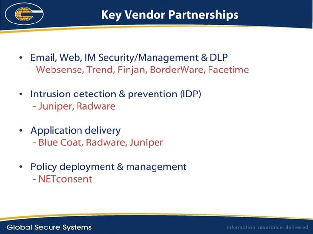 Gss Company Profile | PPT