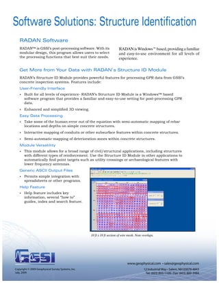 Gssi Structure Scan Optical Brochure | PDF