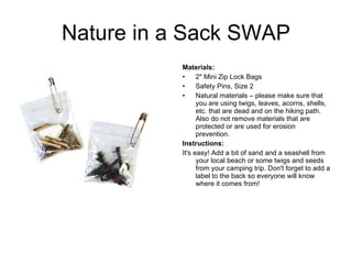 GS SWAP Guide Bag SWAPS | PPT