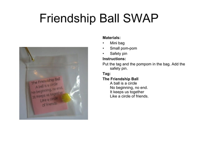 GS SWAP Guide Bag SWAPS | PPT