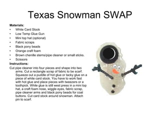GS SWAP Guide Holiday Seasonal SWAPs | PPT