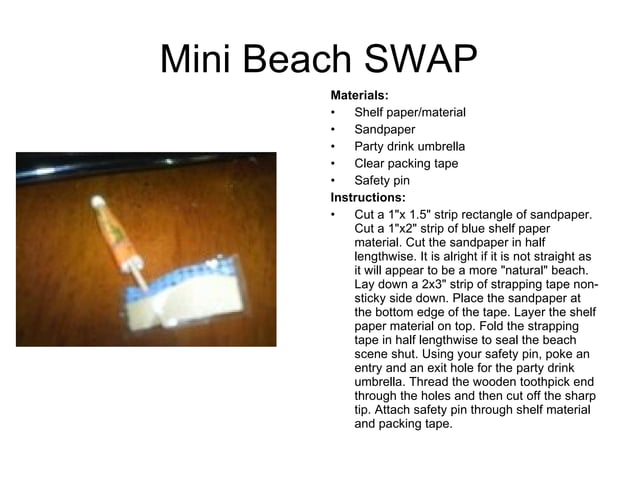 GS SWAP Guide Holiday Seasonal SWAPs | PPT