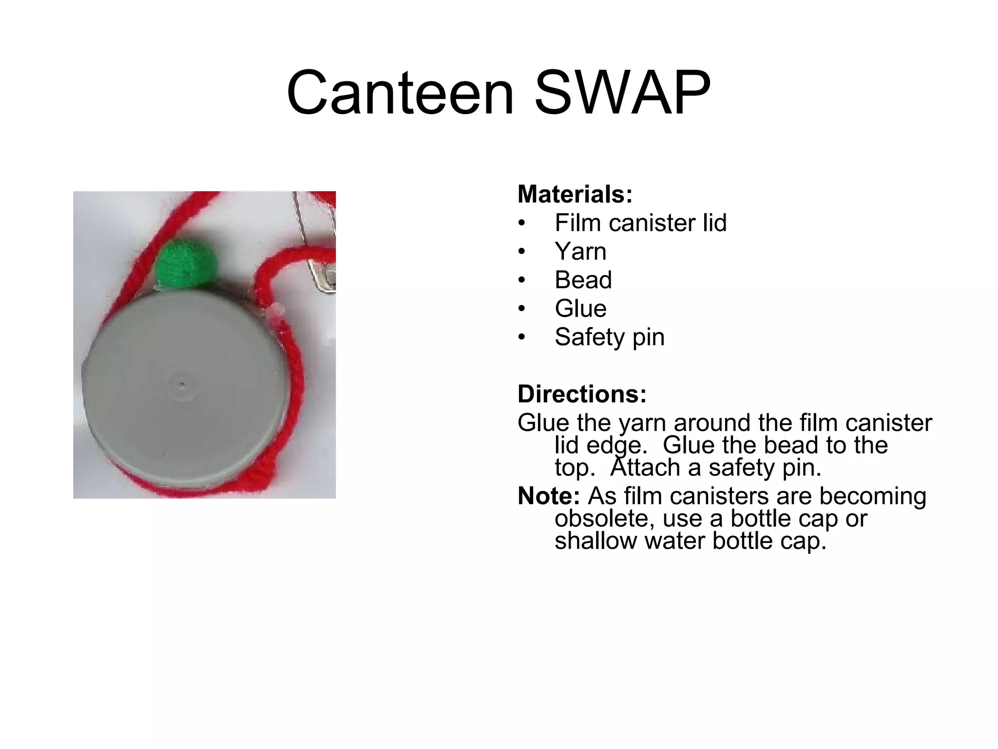 GS SWAP Guide Recycled SWAPs | PPT