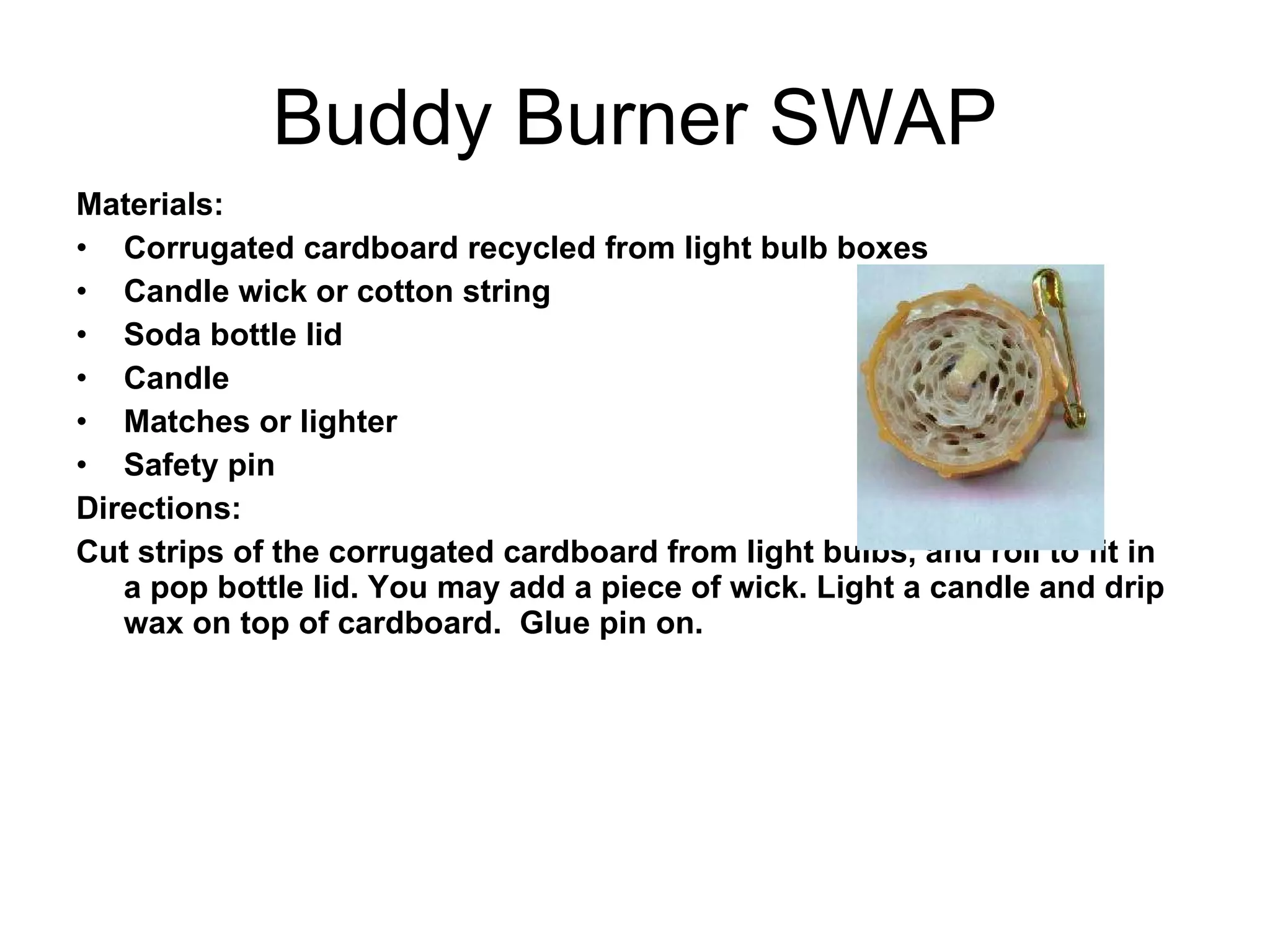 GS SWAP Guide Recycled SWAPs | PPT