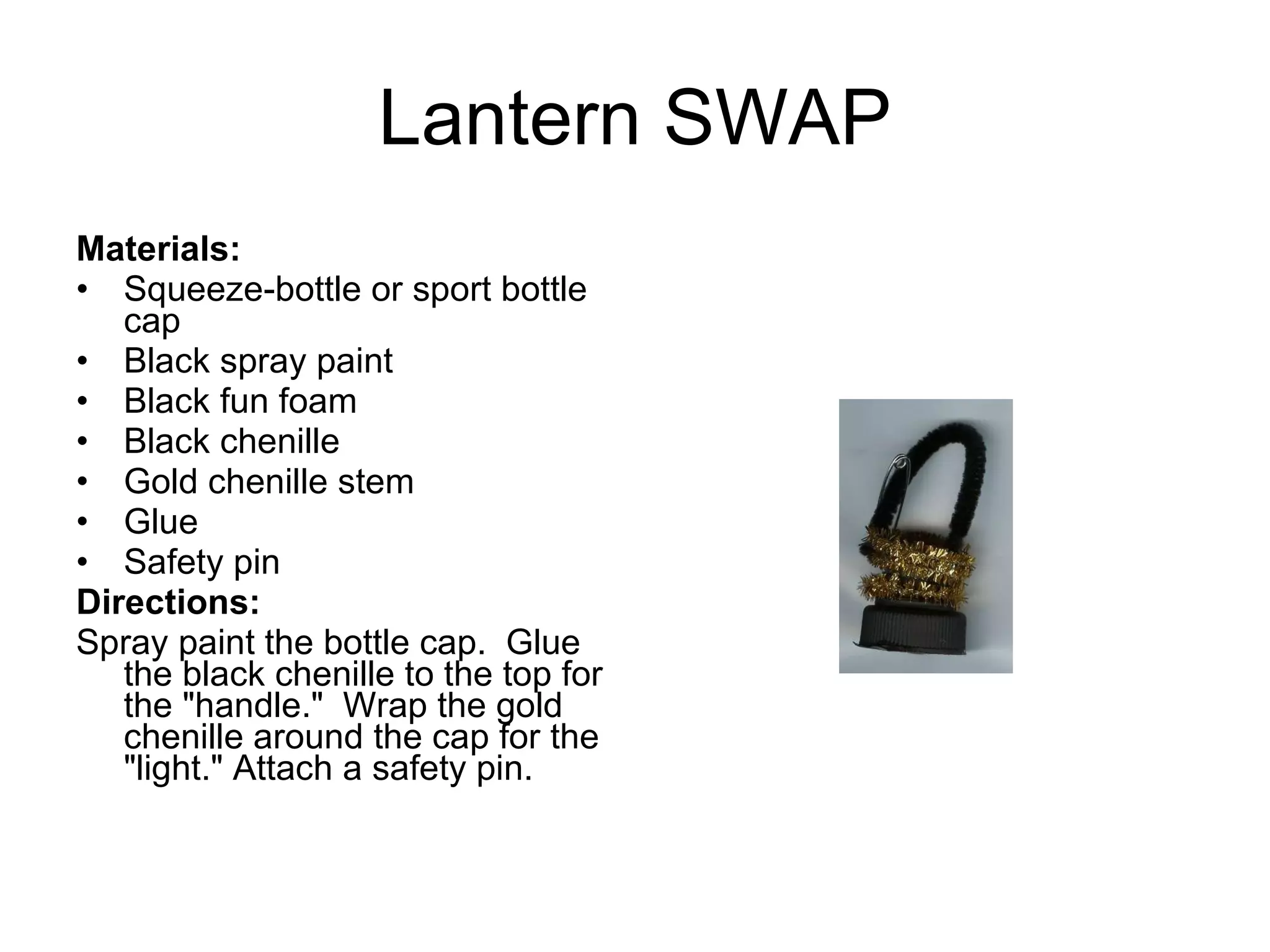 GS SWAP Guide Recycled SWAPs | PPT