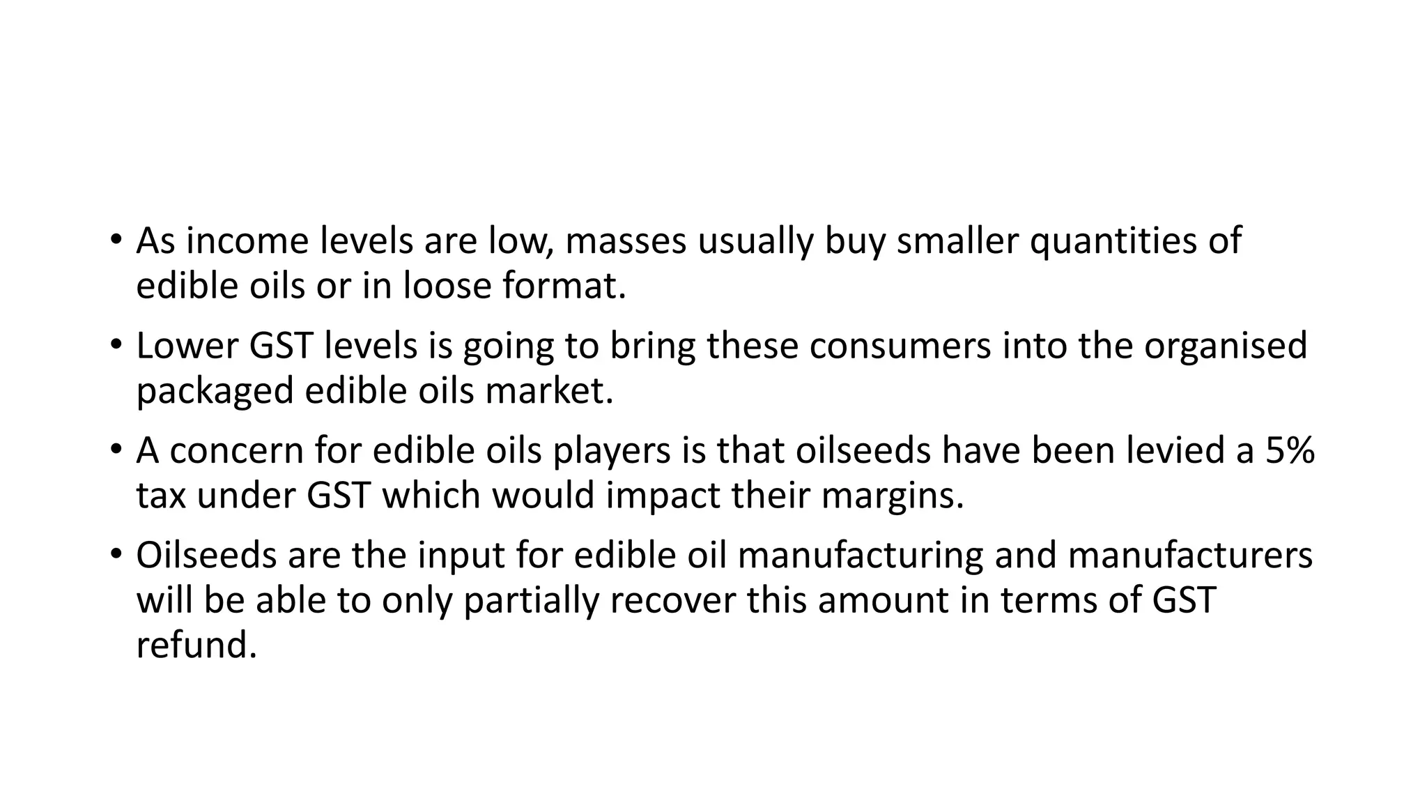 GST on Food Processing Business | PPTX