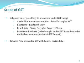 Understanding GST and its implications. | PPTX | Stocks and Bonds ...
