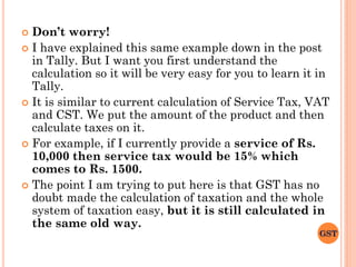 GST in Tally | PDF
