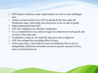 GST(Goods and Service Tax) | PPTX