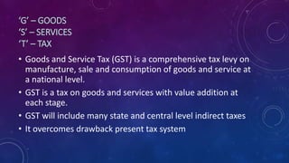 Gst | PPTX