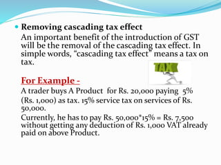 GST(Goods And Service Tax) | PPTX