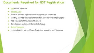 Gst | PPTX