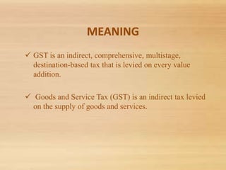 GST By Sushil Bansode | PPT
