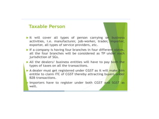 Goods and Services Tax | PPTX
