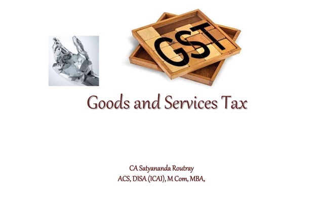 GST- Basic Concepts.pptx | Business Accounting & Finance | Business