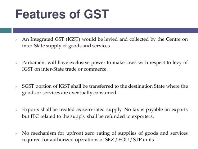 Goods and Service Tax (GST) in India
