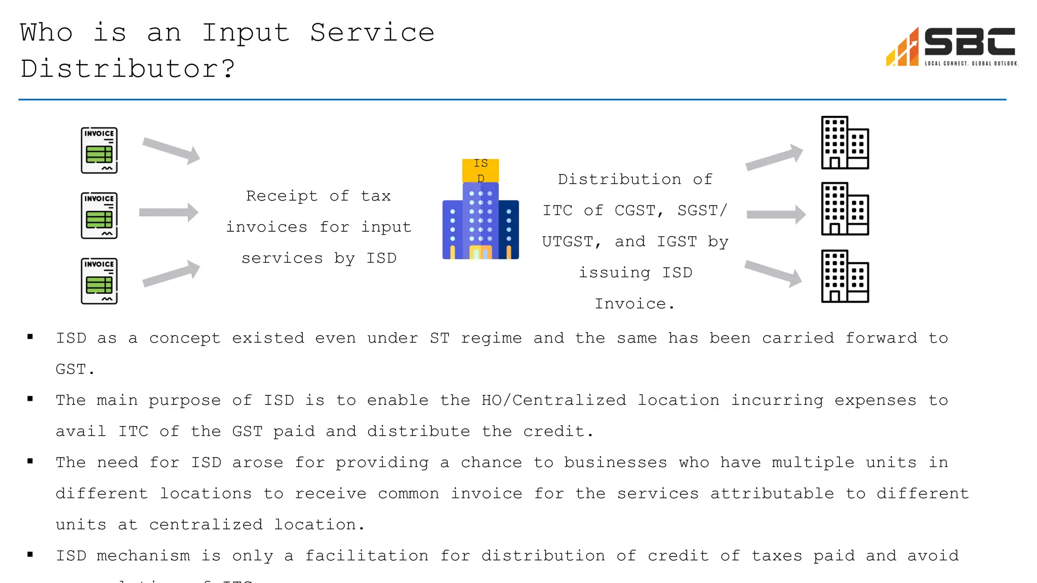 GST - Input Service Distributor Mechanism.pdf | Business Accounting & Finance | Business