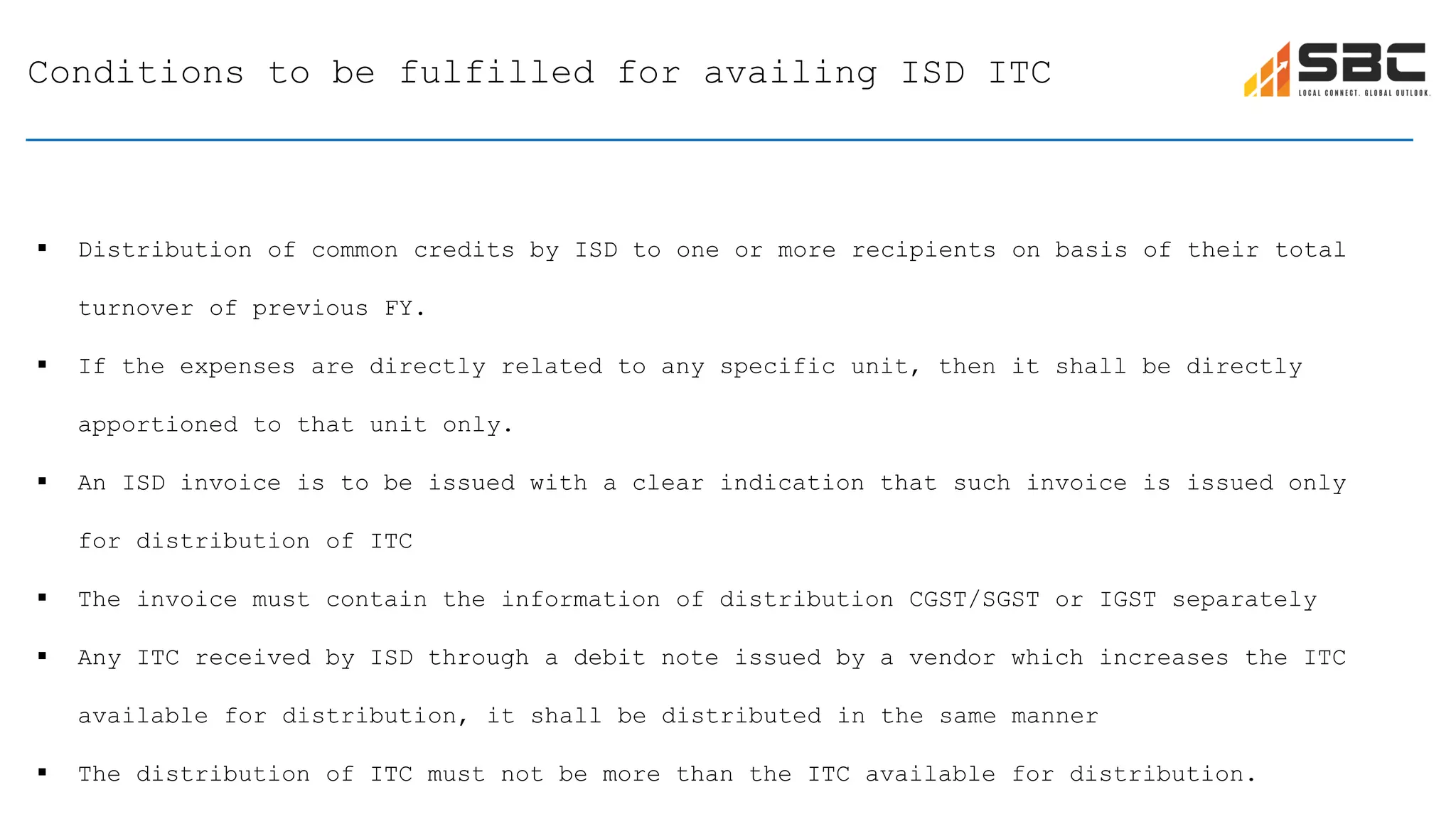 GST - Input Service Distributor Mechanism.pdf