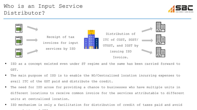 GST - Input Service Distributor Mechanism.pdf