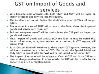 Gst ppt-taxguru | PPTX