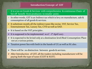 GST PRESENTATION | PPTX