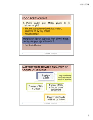GST RCM | PDF