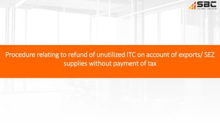 GST - Refunds Procedure and Compliance.pdf