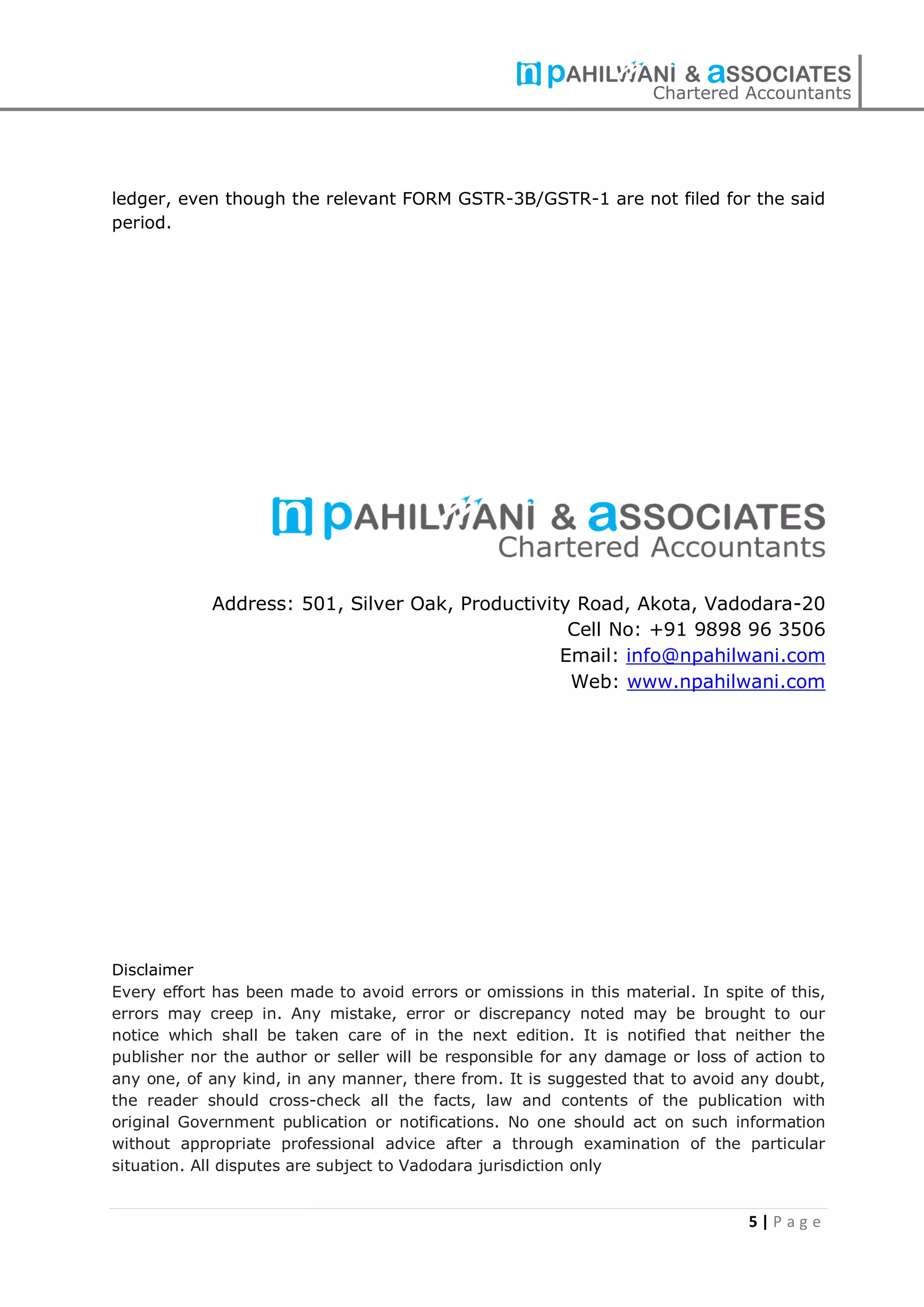 GST-Special Procedures followed by IRP/RP | PDF